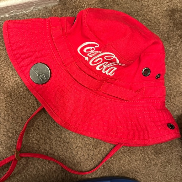 Coca Cola | Accessories | Red Coca Cola Bucket Hat | Poshmark
